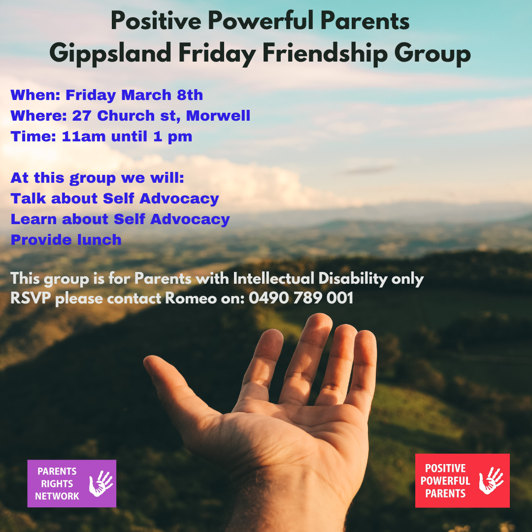 GIPPSLAND FRIDAY FRIENDSHIP GROUP MARCH 2024 – Powerful Positive Parents